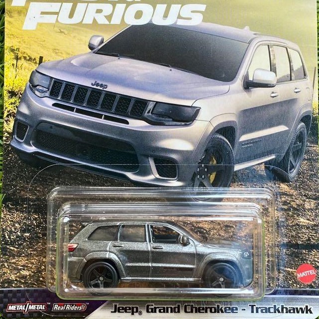 Hot Wheels 2021 Fast & Furious Premium Jeep Grand Cherokee - Trackhawk ...