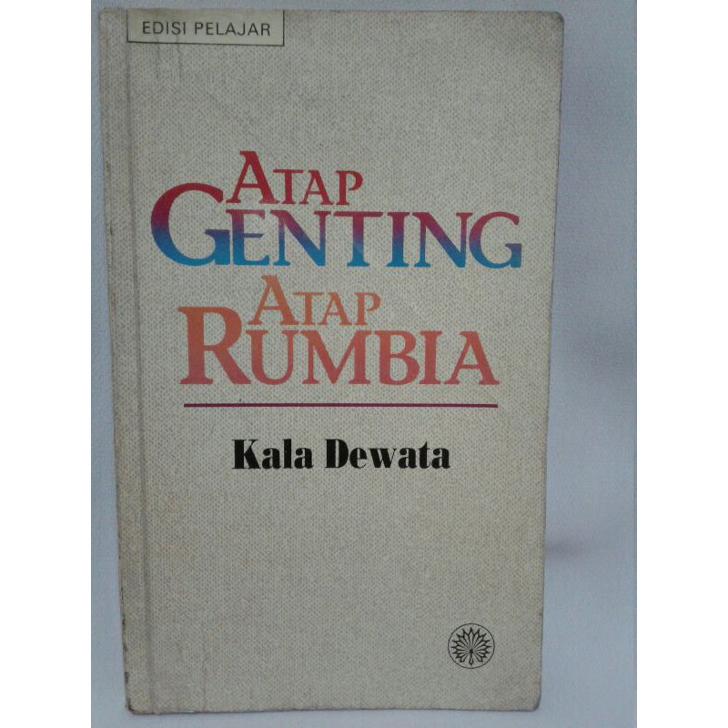 Novel Atap Genting Atap Rumbia oleh Kala Dewata | Shopee Malaysia