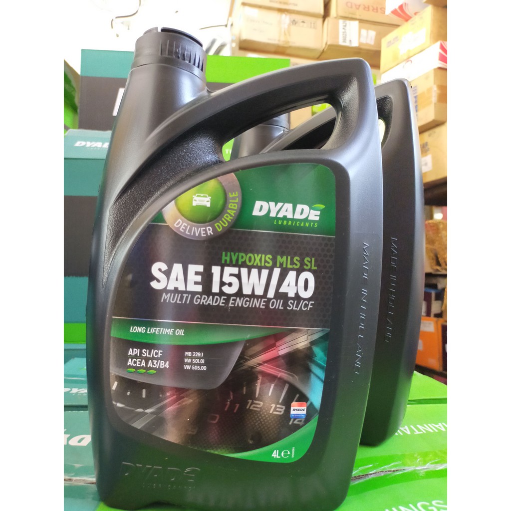 DYADE Multi Grade ENGINE OIL SAE 15W40 (Minerals) | Shopee Malaysia