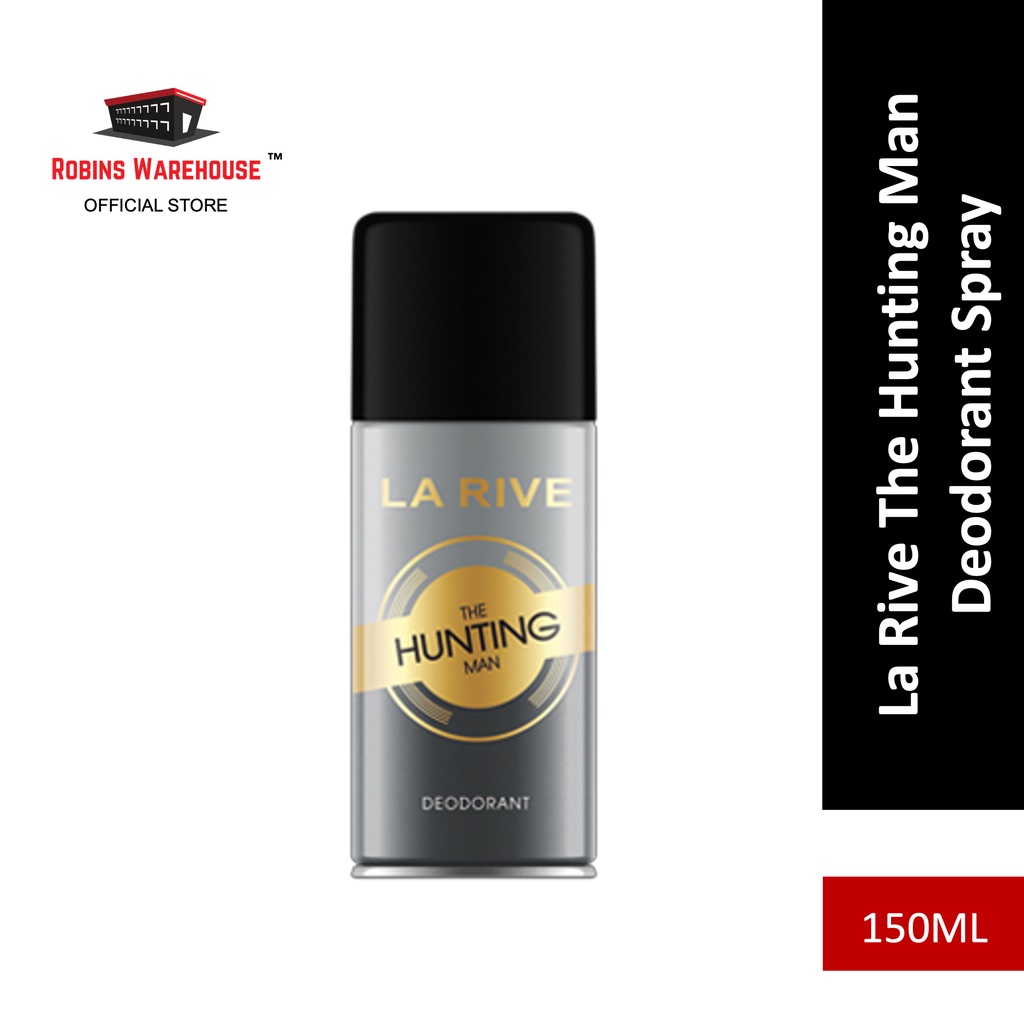 [Original] La Rive The Hunting Man Deodorant Spray (150ml) For Men ...