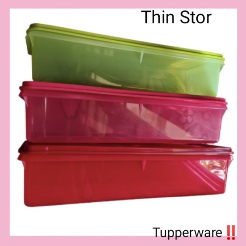 🔥🔥 Thin Stor Tupperware‼️💥 Ready stock 💥 | Shopee Malaysia