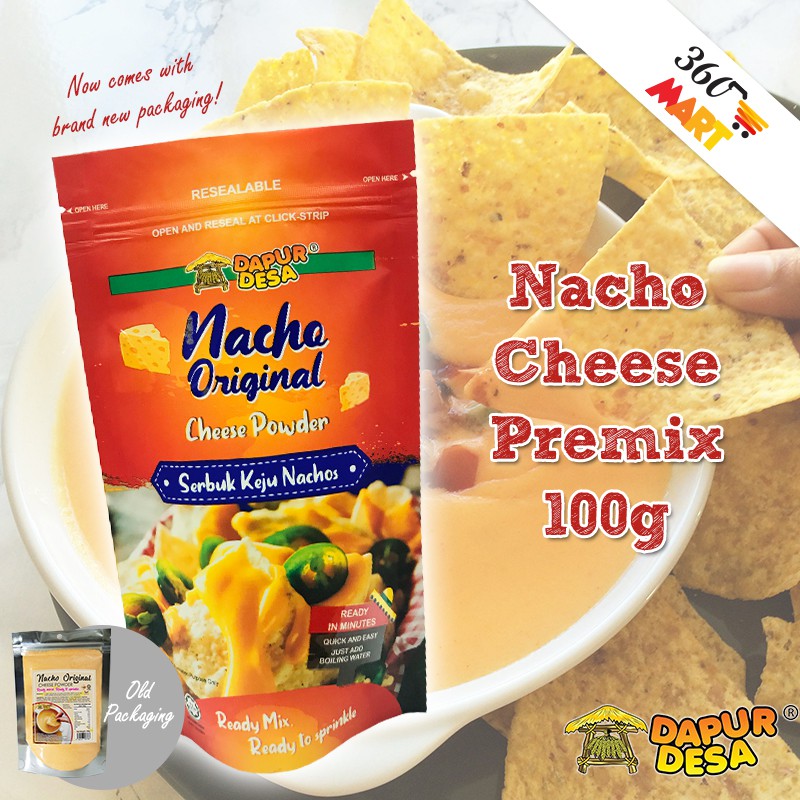 Dapur Desa Nachos Cheese Premix (Serbuk Premix Keju Nacho) 100g ...