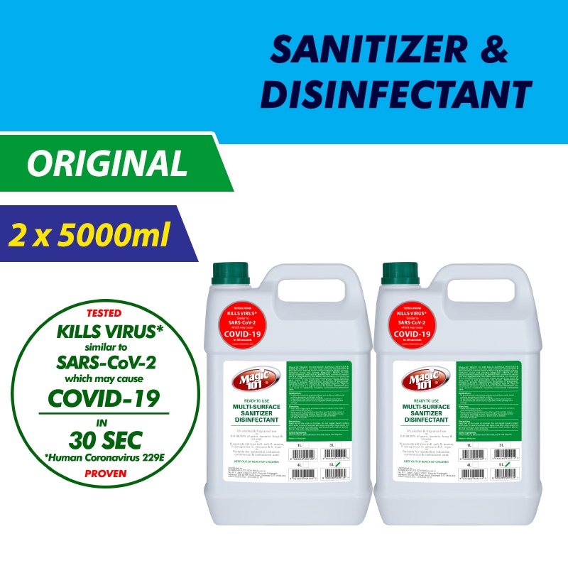 [KKM compliance] Magic101 Hard Surface Sanitizer Disinfectant Cleaner ...