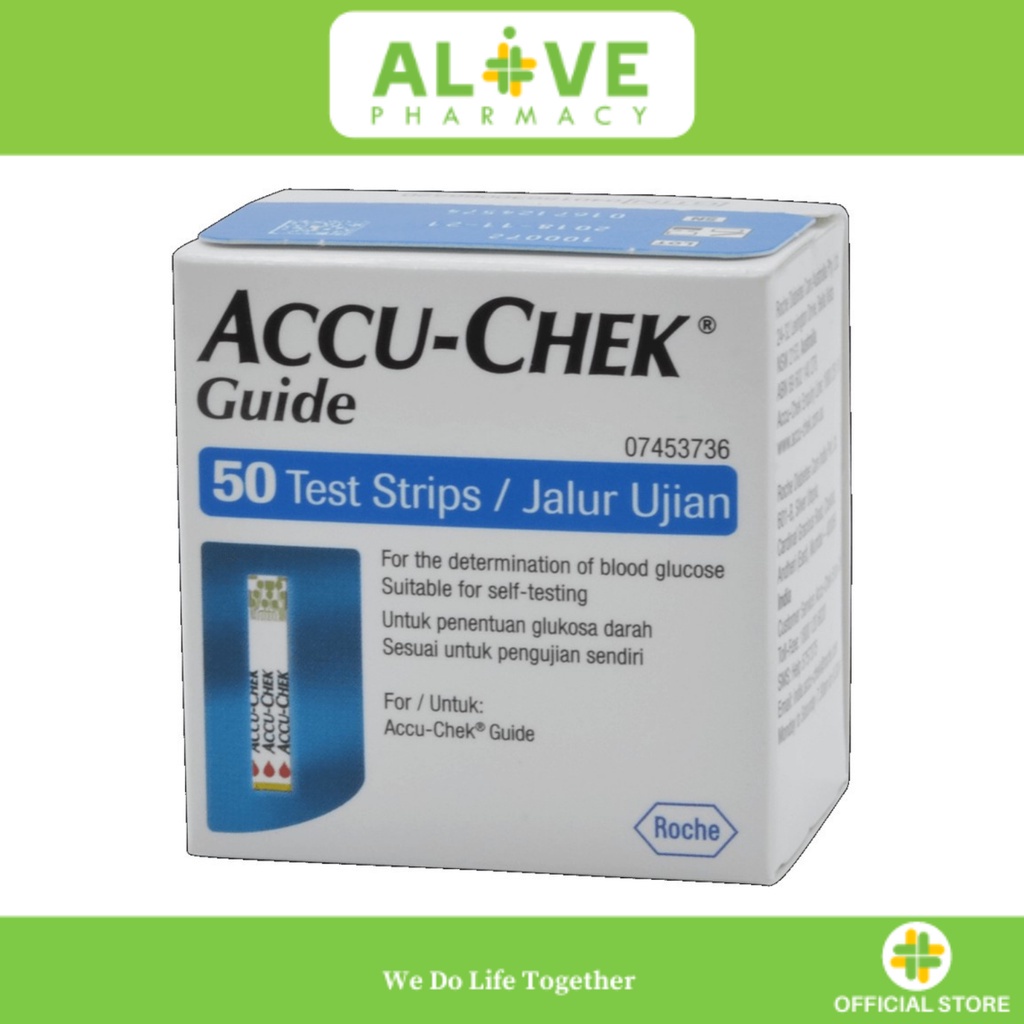 ACCU-CHEK GUIDE TEST STRIP 50'S | Shopee Malaysia