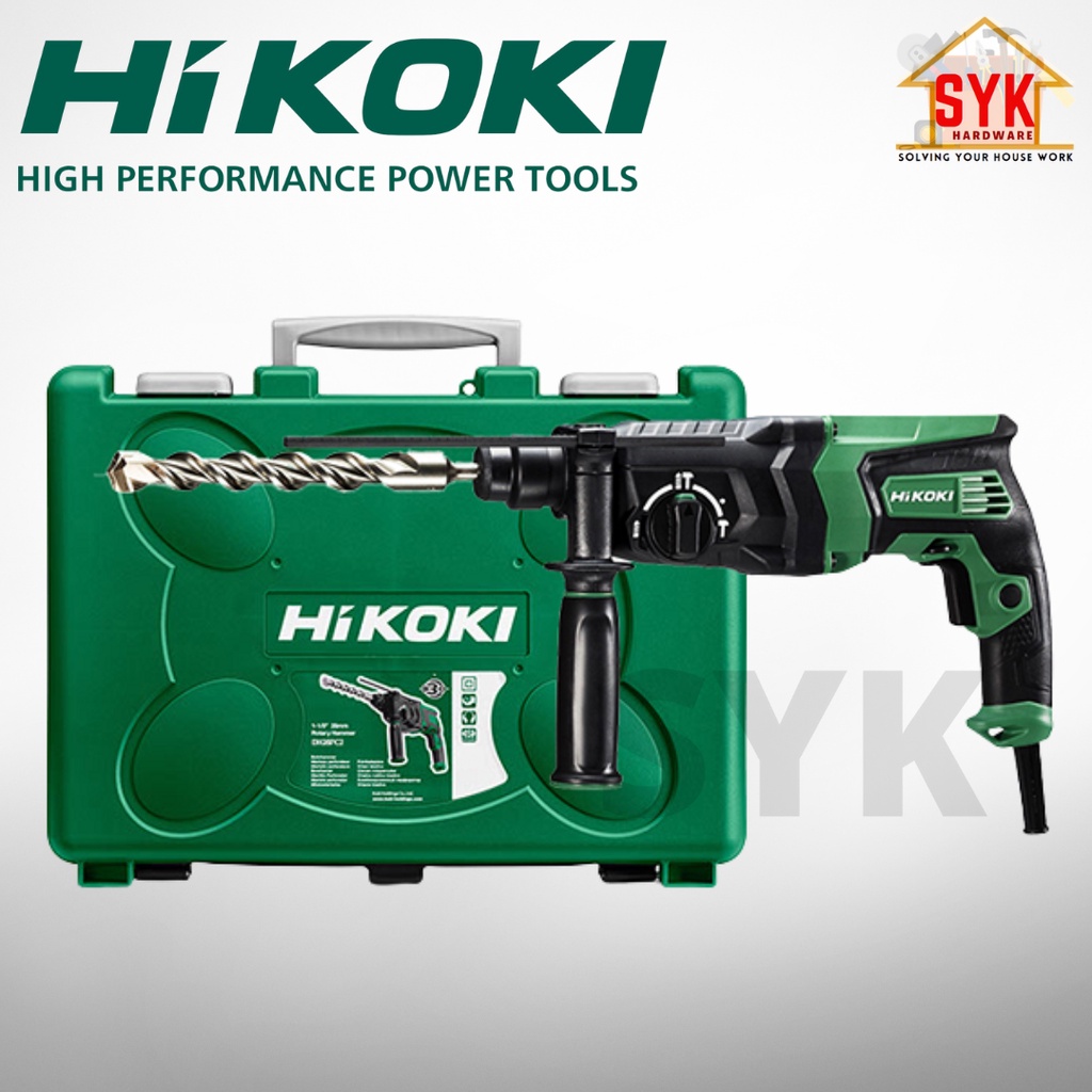 (FREE SHIPPING) SYK HIKOKI HITACHI DH26PC2 26mm Electric Rotary Hammer ...