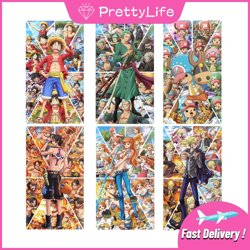 【PL 】One Piece Luffy 5D DIY Diamond Painting Nami Wall Art for Home ...