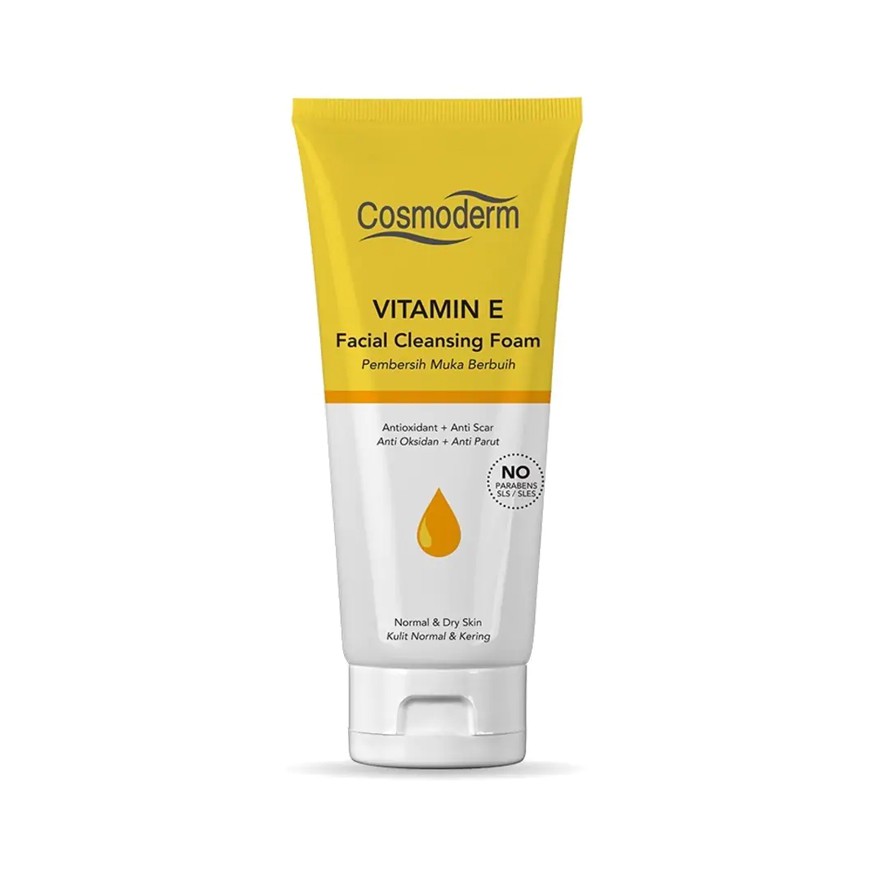 Cosmoderm Vitamin E Face Cleanser Foam (125ml) | Shopee Malaysia