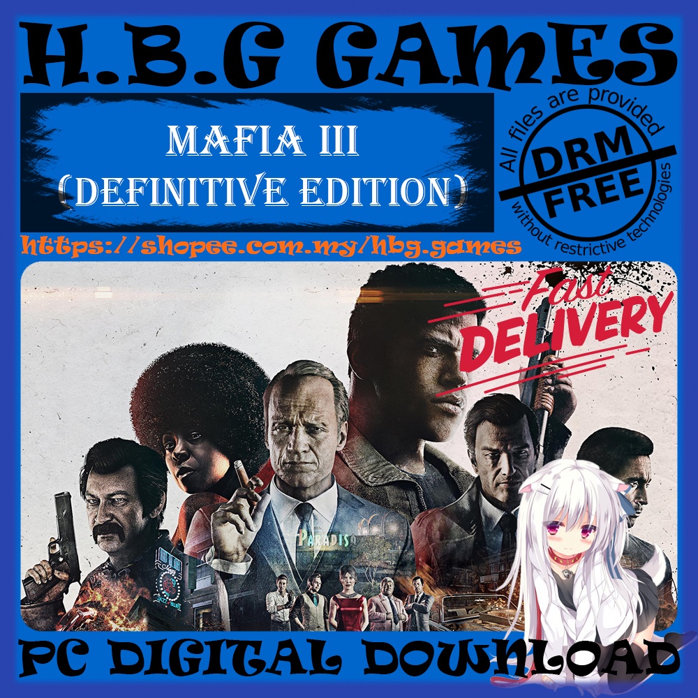 Mafia III (Definitive Edition) [PC DIGITAL DOWNLOAD] [OFFLINE] | Shopee ...