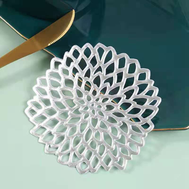 Raya 2025 Lapik Cawan Coaster Cup Mat Rose Flower Leaves 1 piece PVC ...