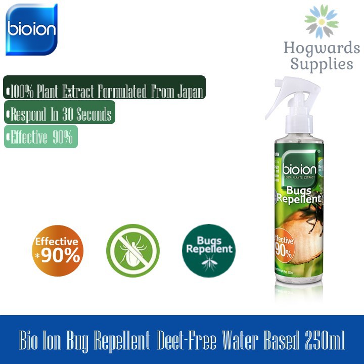 🔥Bio Ion💥Bugs Repellent Deet-Free Water Based 250ml Bug Away | Shopee ...