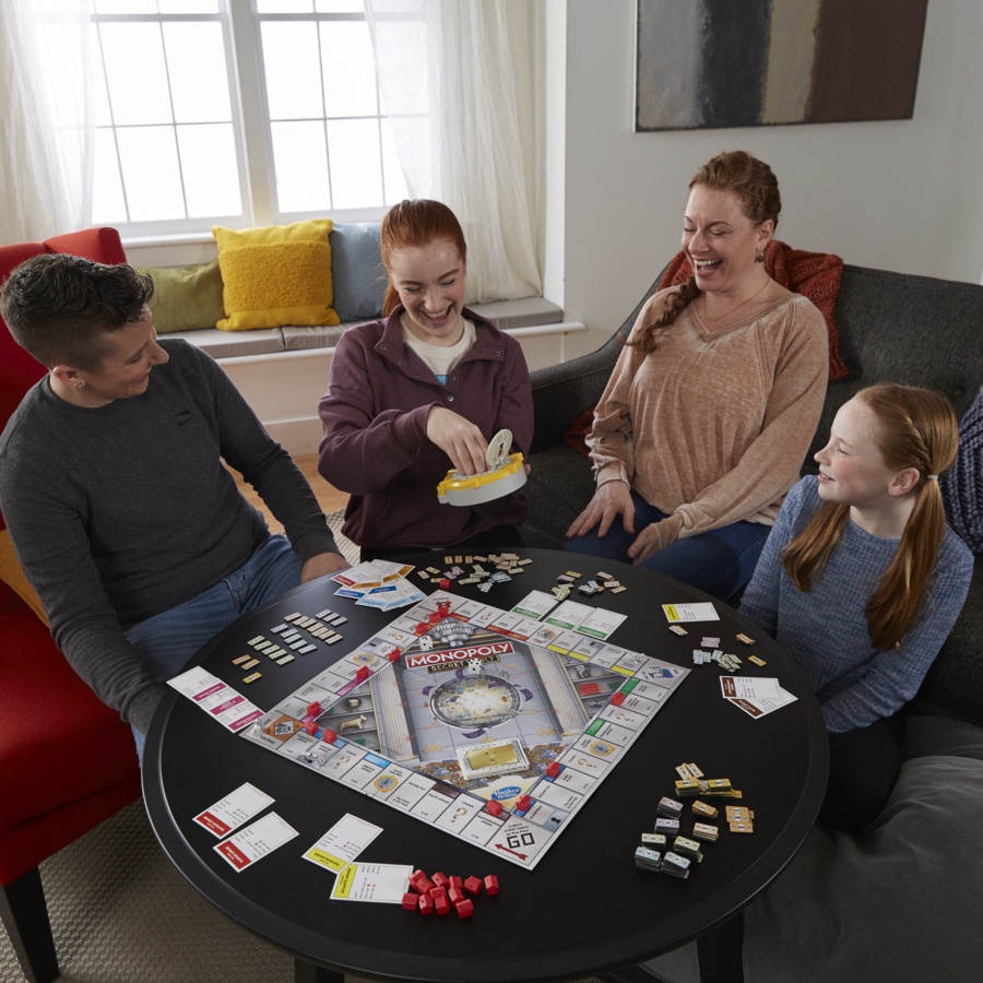 Monopoly Secret Vault Board Game for Kids Ages 8 and Up, Family Board ...