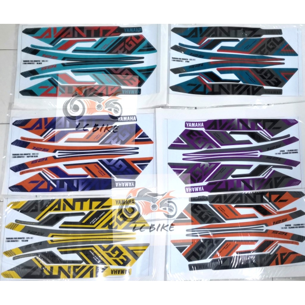 EGO AVANTIZ BODY STICKER STRIPE STRIKE | Shopee Malaysia