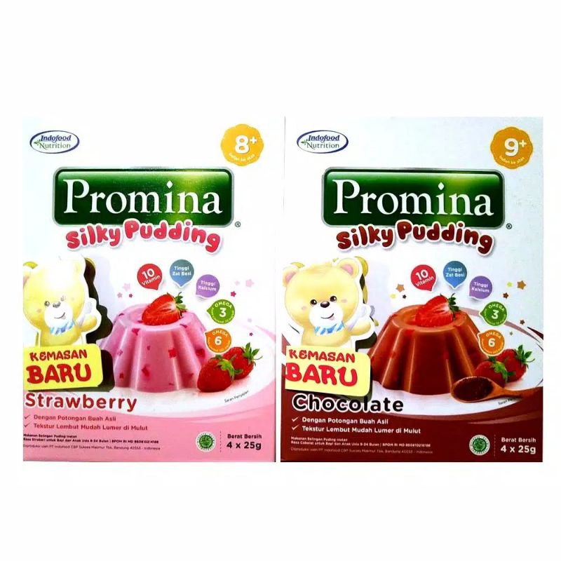 Promina silky pudding 4 sachets x 25gr | Shopee Malaysia