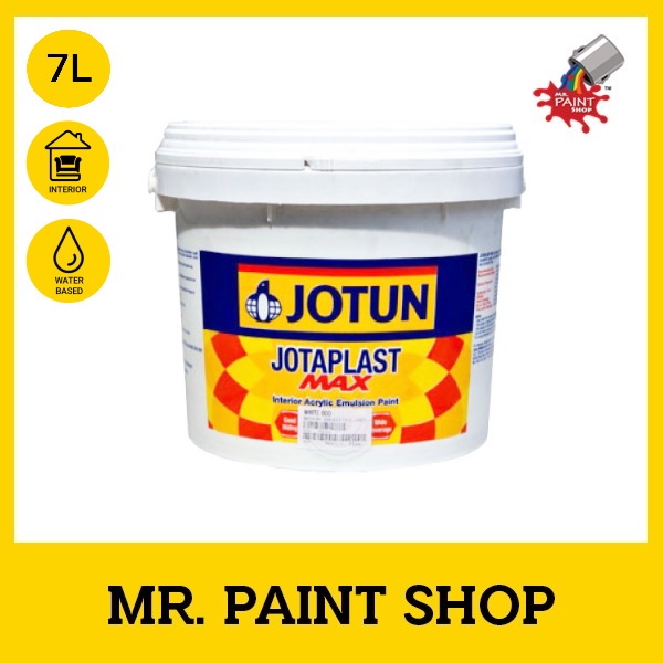 7L JOTUN JOTAPLAST MAX INTERIOR ACRYLIC EMULSION - 0851 WINDSOR WHITE ...