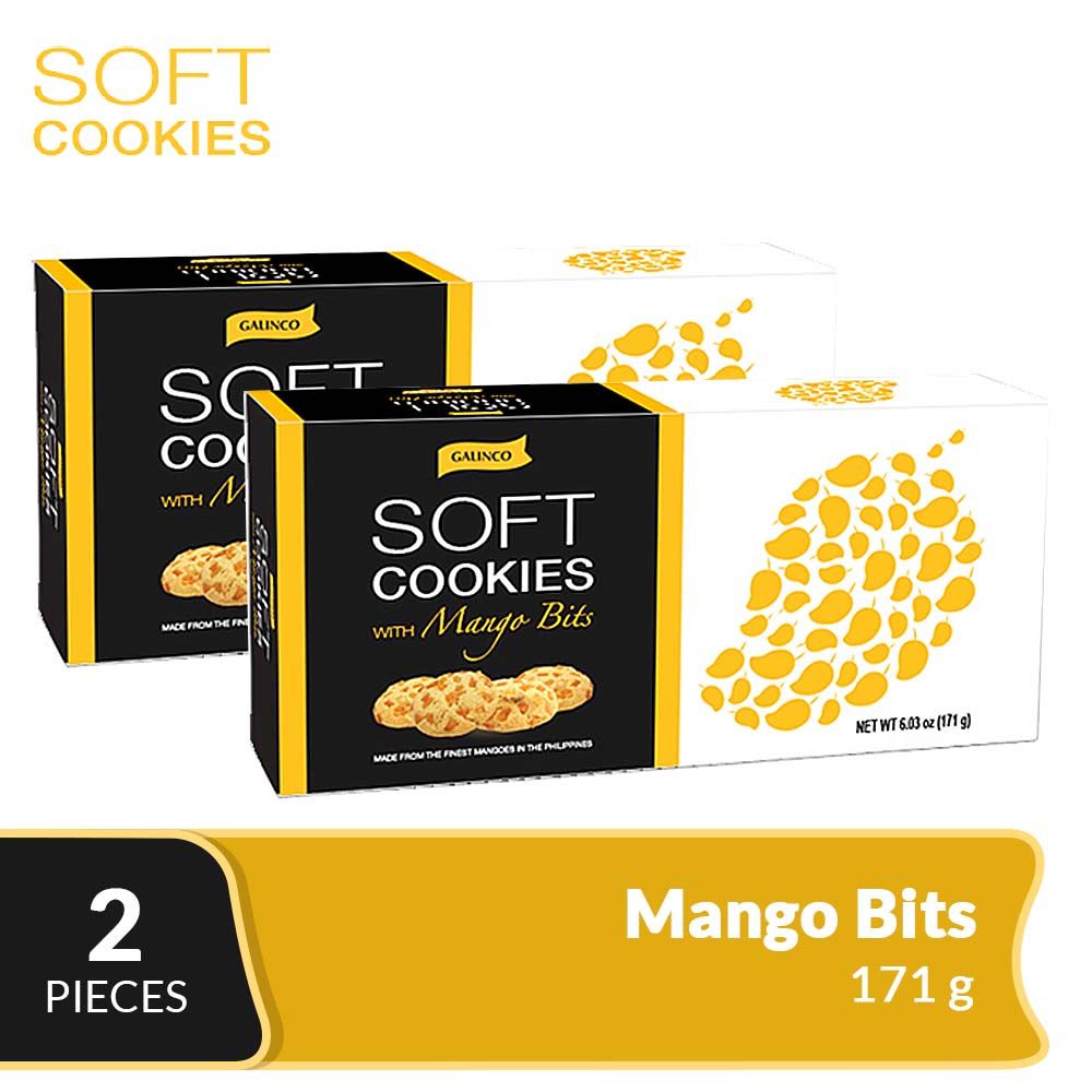 Soft Cookies with Mango Bits 171g (2 Pieces) | Shopee Malaysia