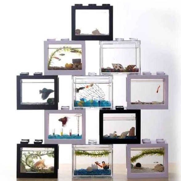 Akuarium Ikan Laga I Mini Lego Betta Aquarium I Betta Fish Tank ...