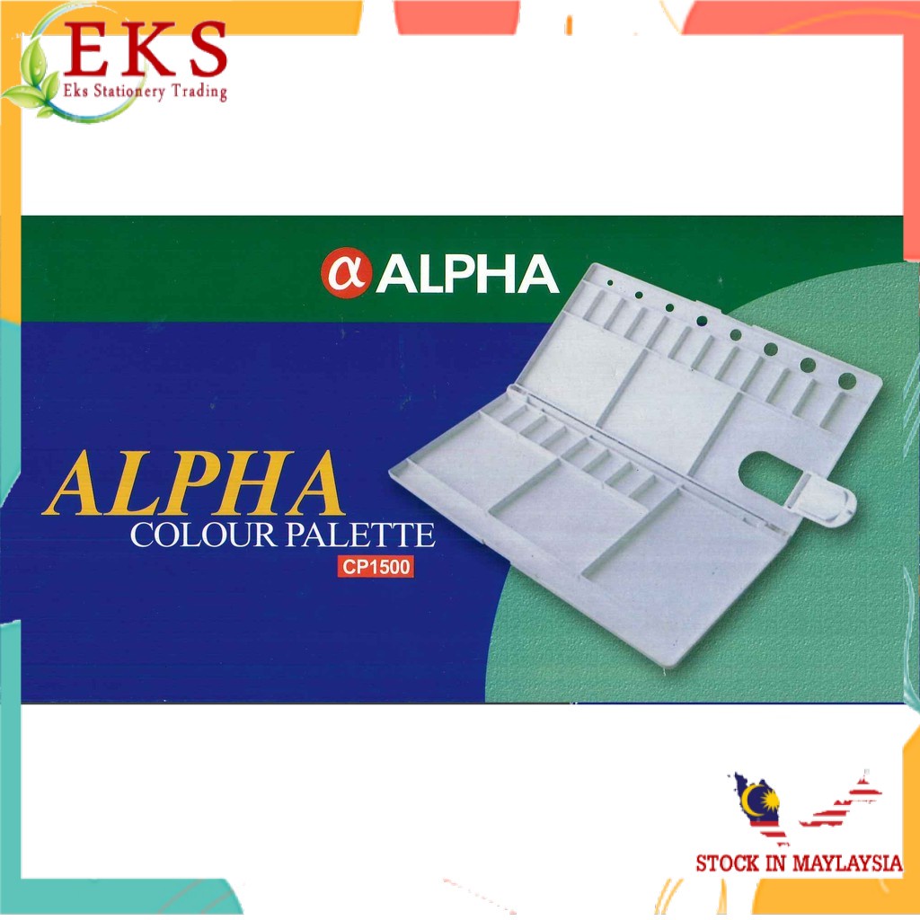 ALPHA COLOUR PALETTE CP1500 | Shopee Malaysia