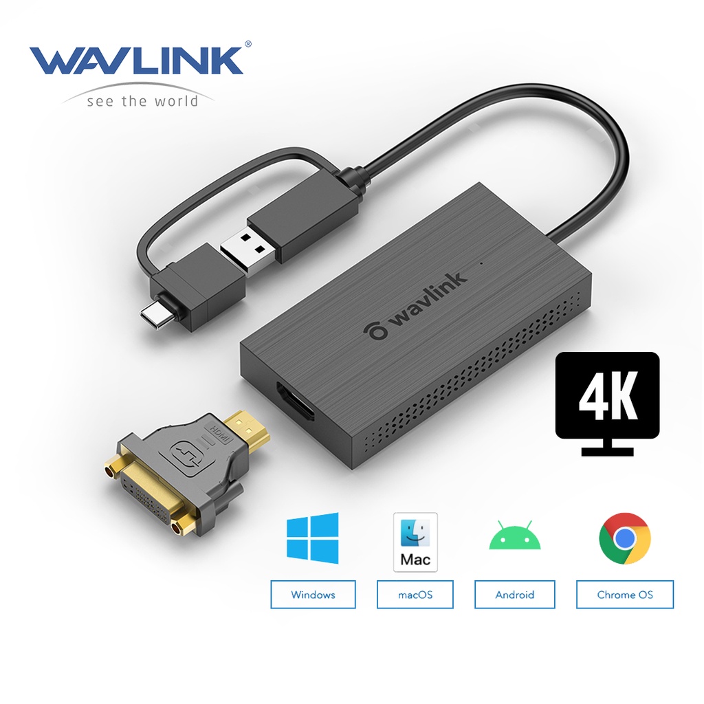 Wavlink USB 3.0 to HDMI Video Graphic Adapter, Displaylink For Windows ...