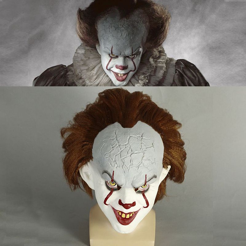 Classic King's Stephen It Pennywise Latex Mask For Celebrations ...