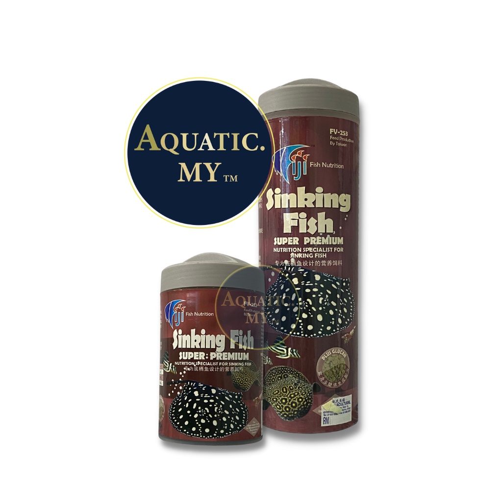 Fiji Sinking Fish Pellets Super Premium For Bottom Fish Stingray (100g ...