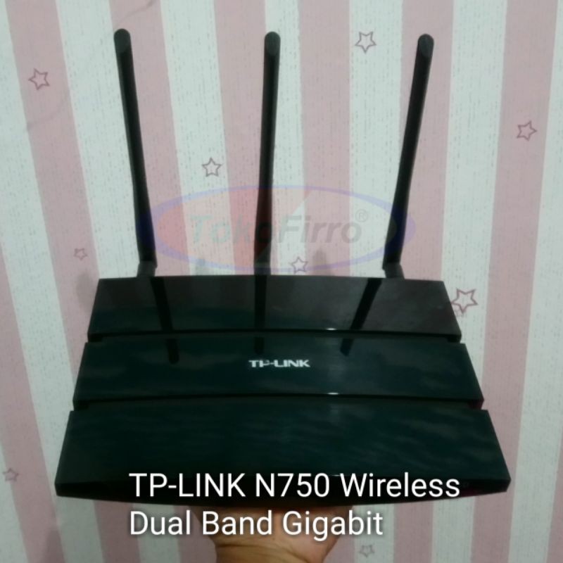 Router TP-LINK N750 Wireless Dual Band Gigabit (second) | Shopee Malaysia