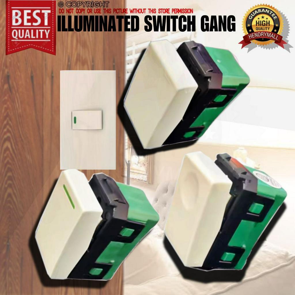 FSL 1 WAY ILLUMINATED SWITCH / 2 WAY SWITCH / PUSH BUTTON SWITCH ...