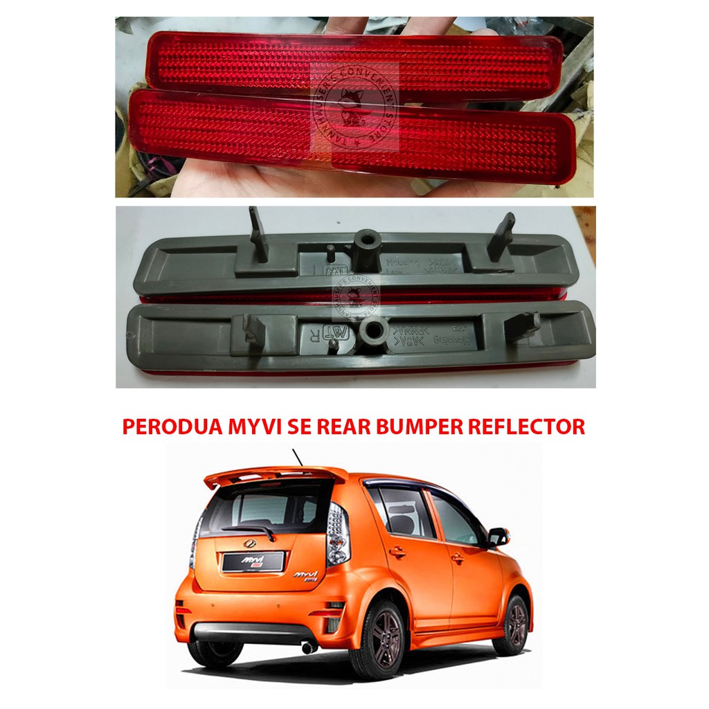 Perodua Myvi SE Rear Bumper Reflector | Shopee Malaysia
