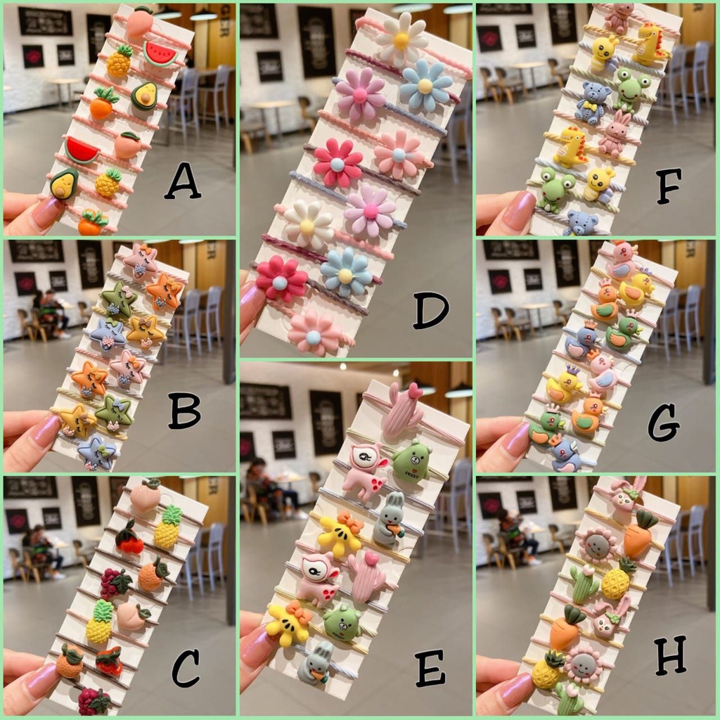 Hair FANCY MOTIF GIRL Women's Hair Key | Shopee Malaysia