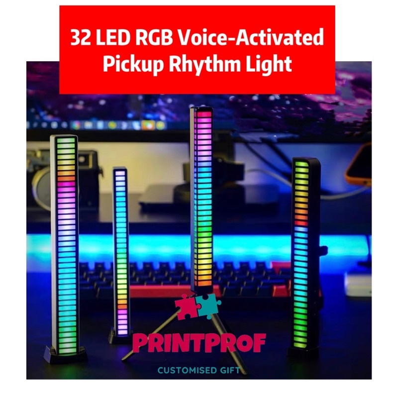 🔥BUY 1 FREE 1🔥 RGB Voice-Activated Pickup Rhythm Light Sound Control ...