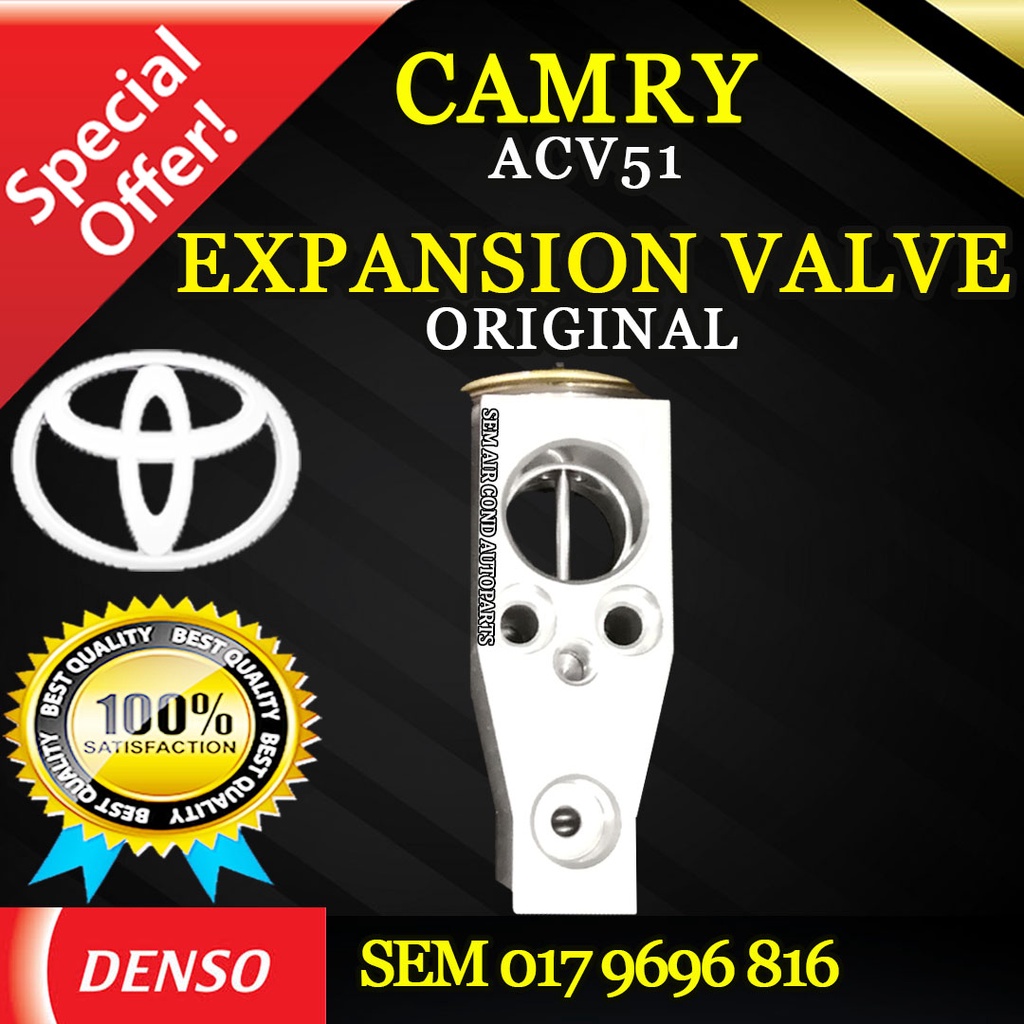 TOYOTA CAMRY ACV51 ORIGINAL DENSO ND EXPENSION/ EXPANSION VALVE (CAR ...