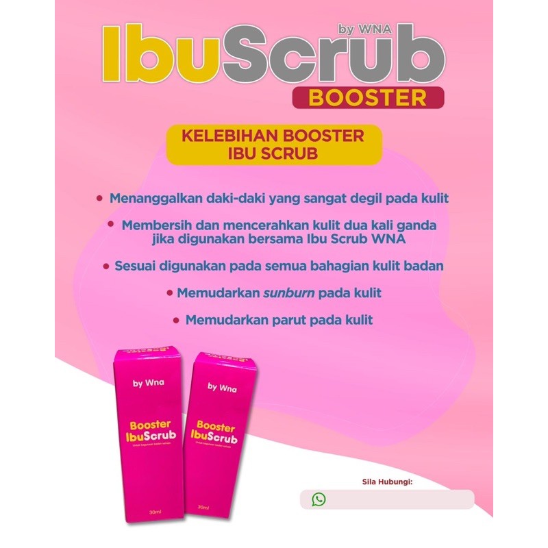 Booster ibu scrub ( ori hq ) | Shopee Malaysia