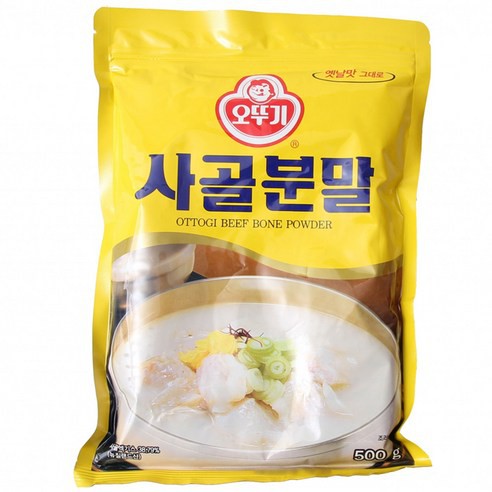 Korean OTTOGI Beef Bone Soup Powder 500g Gomguk gomtang Korean food ...