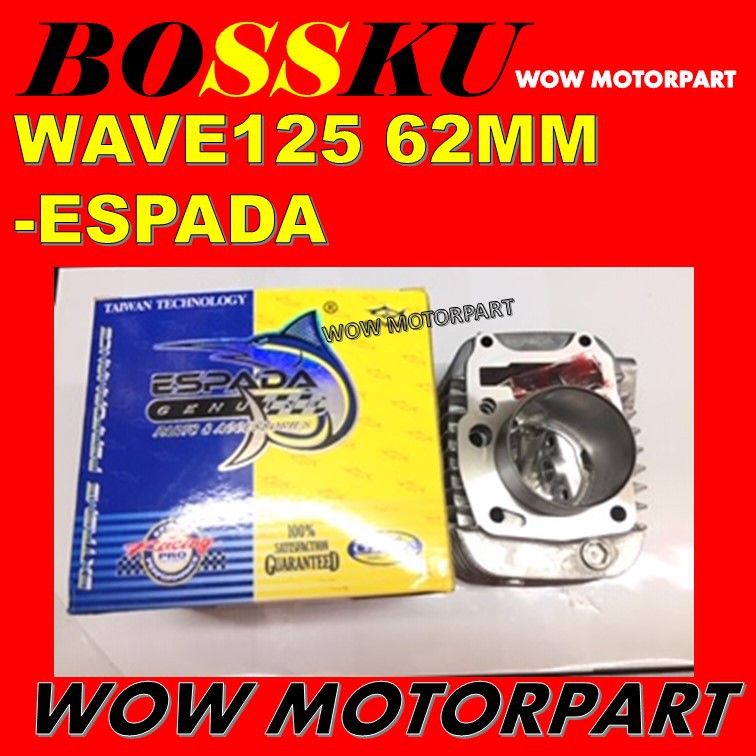 WAVE 125 RACING BLOCK ASSY 62MM ESPADA WAVE125 RACING BLOCK ESPADA 62 ...