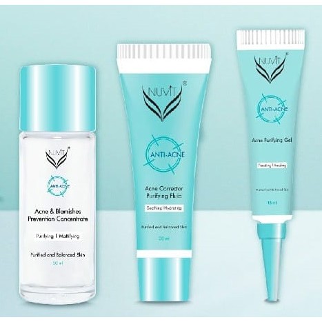 NEW !! NUVIT ANTI-ACNE SERIES | Shopee Malaysia