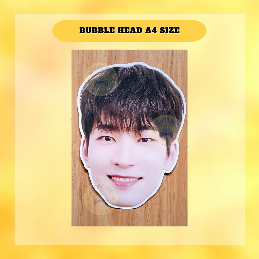 A4 Size/Half Size Seventeen Bubble Heads | Customized | NOT PVC ...