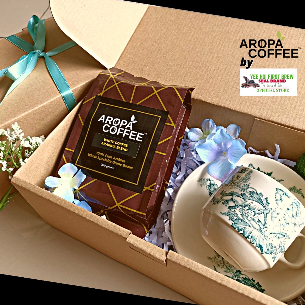 Coffee Gift Set | Coffee Bean 100% Arabica & Kopitiam Coffee Cup and ...