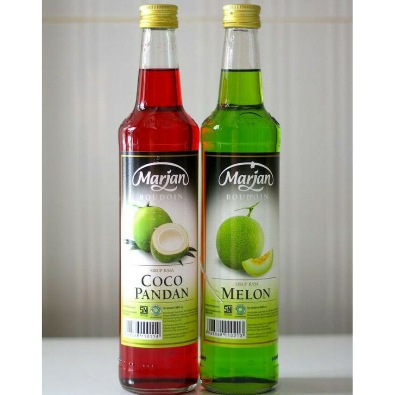 🔥Hot Item🔥 MARJAN Syrup Coco Pandan & Melon 600ml | Shopee Malaysia