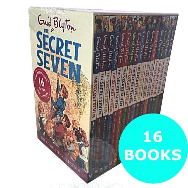 The Secret Seven Box Set by Enid Blyton (16 BOOKS set) | Shopee Malaysia