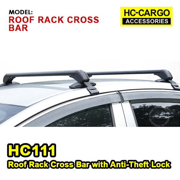 Universal Roof Rack Crossbar with Anti-Theft lock | Shopee Malaysia