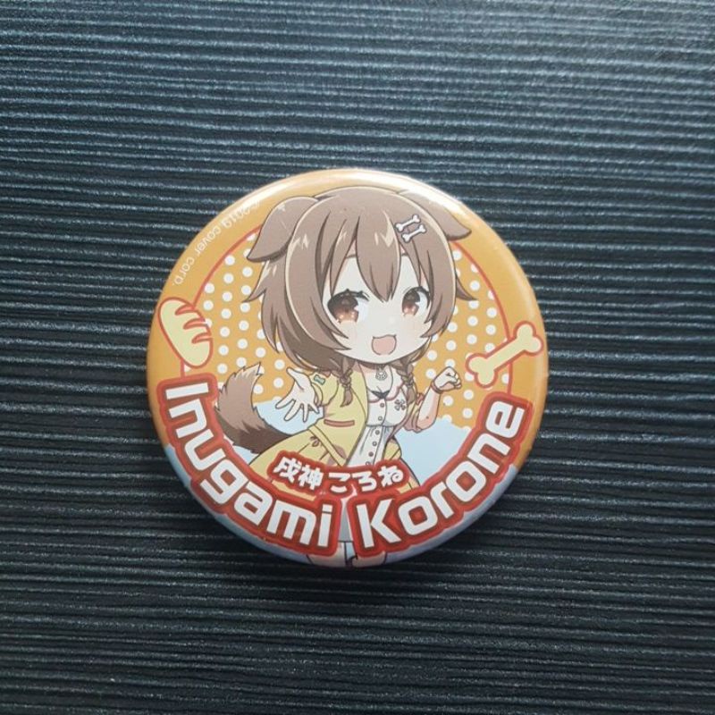 VTuber Hololive Inugami Korone Official Round Badge | Shopee Malaysia