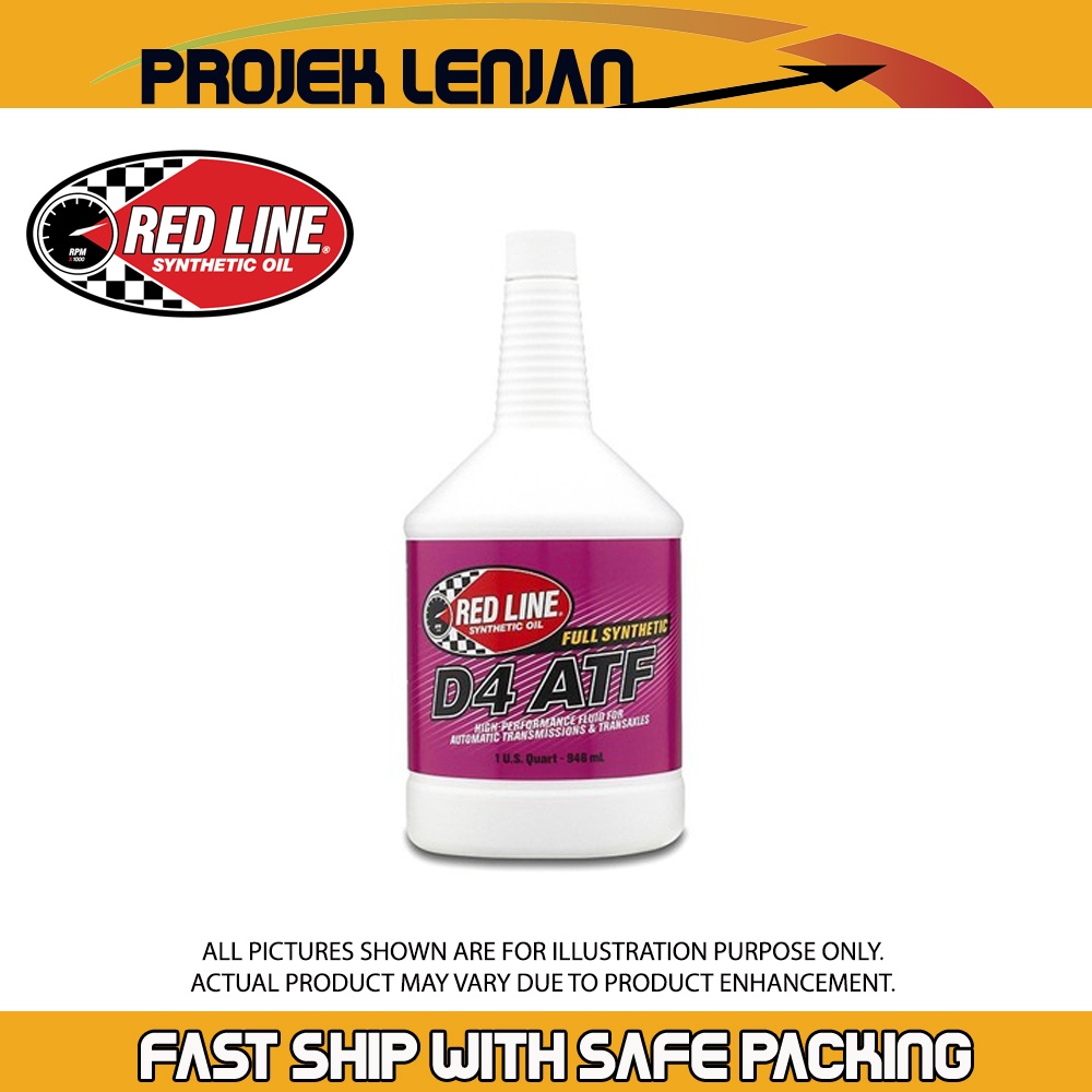 Red Line D4 ATF Full Synthetic (946ML) | Shopee Malaysia