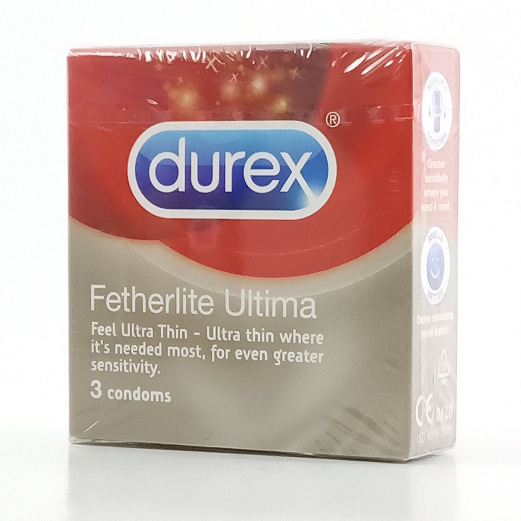 DUREX FETHERLITE ULTIMA EXTRA THIN CONDOM 3PCS | Shopee Malaysia