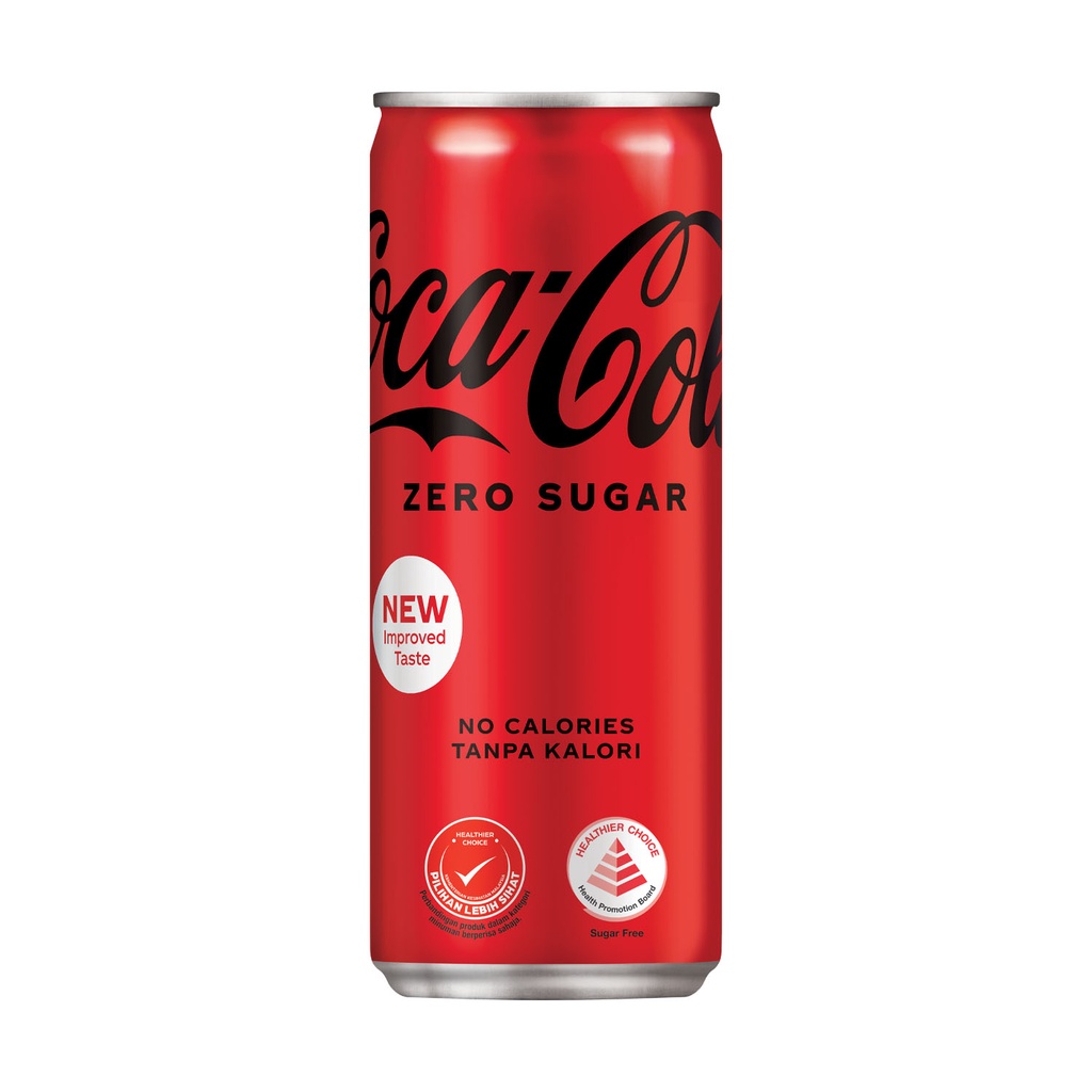 Coca-Cola Zero Sugar Can 320ml x 12 | Shopee Malaysia