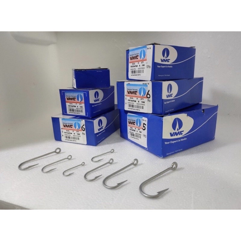 VMC Hook Model 9754 Carbon Steel Hook (Made In France) Mata Kail ...