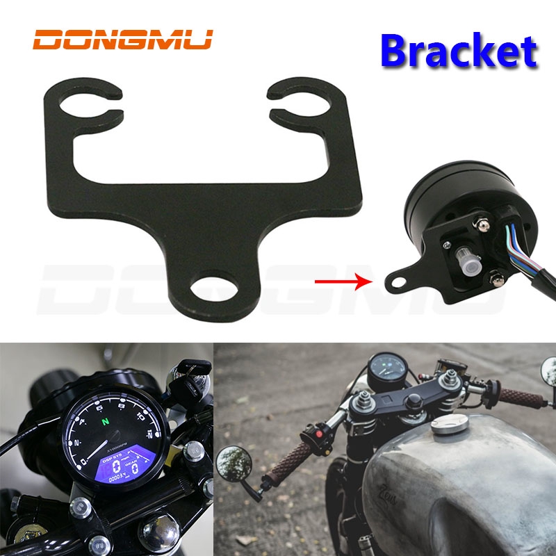 High Quality Black Universal Motorcycle Instrument Bracket Speedometer ...