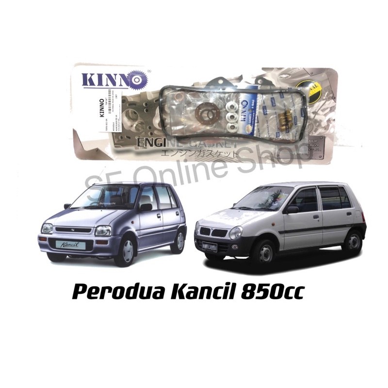 Perodua Kancil 850cc Engine Top Overhaul Gasket Kit Set (Carbon ...