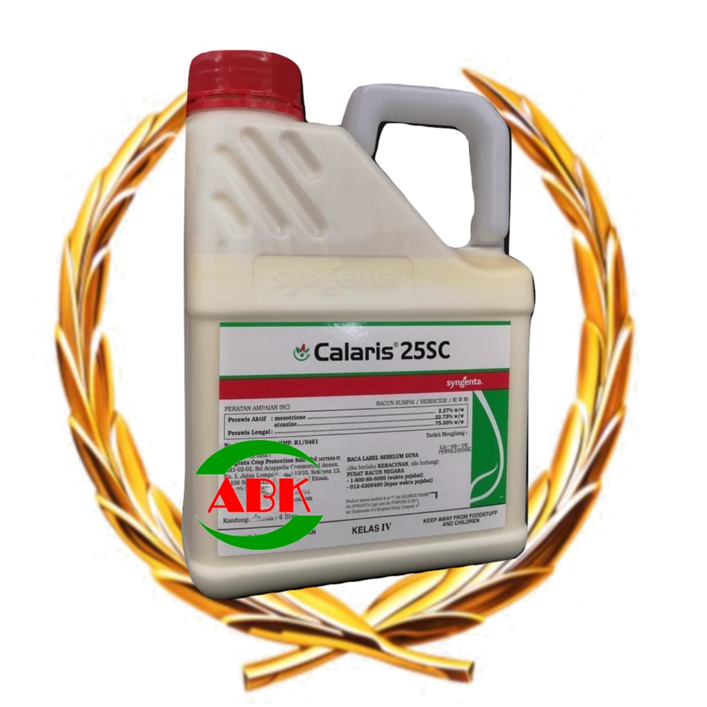 [OFFICIAL SELLER] SYNGENTA CALARIS 25SC 4L RACUN RUMPAI SENTUH SAMBAU ...