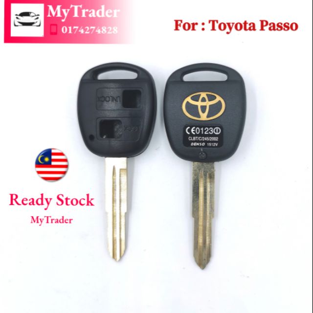 Toyota Passo 2 Buttons Key Case | Shopee Malaysia