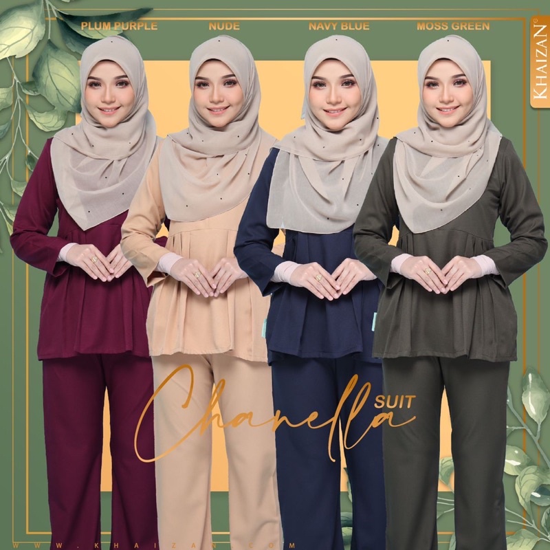 Chanella Suit Khaizan HQ | Shopee Malaysia