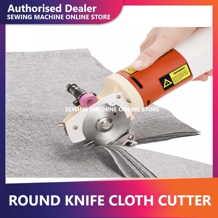 🔥READY STOCK🔥 Mesin Potong Kain / Round Knife Cloth Cutter Machine ...